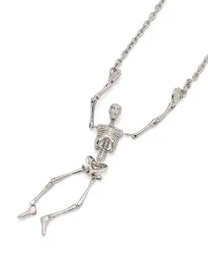 VIVIENNE WESTWOOD Skeleton Pendant Necklace - Silver