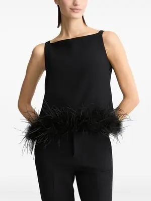 Liu Jo Feather-detail Tank Top