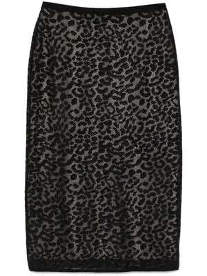 Theory Lace Midi Skirt