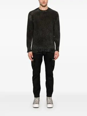 Avant Toi Distressed Sweater - Grey