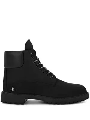 Philipp Plein Logo Boots For Men