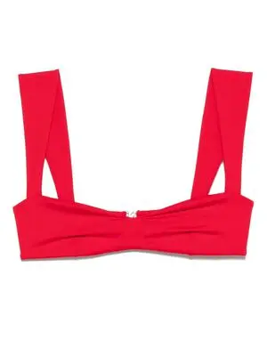 Magda Butrym Bustier Bikini Top - Red