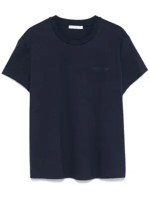 Patrizia Pepe Rubberised-logo T-shirt