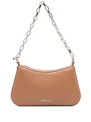 Alexander McQueen Mini T-bar Shoulder Bag - Brown