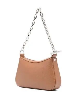 Alexander McQueen Mini T-bar Shoulder Bag - Brown