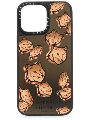 CASETiFY Maison Kitsune iPhone 16Pro ケース MAISON KITSUNE◇CASETIFYコラボ IPHONE 16 PRO/PROMAX用 ケース