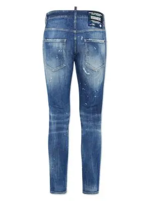 Dsquared2 Distressed Tapered-leg Trousers