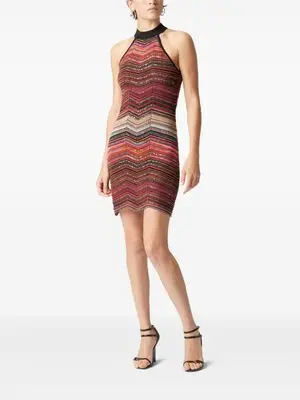 Missoni Zigzag Mini Dress - Black