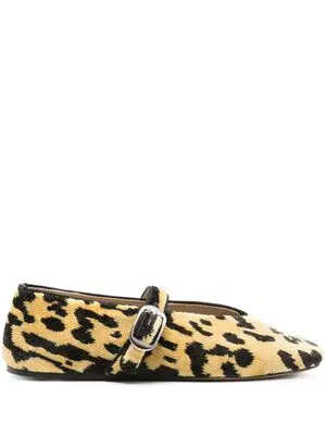 Le Monde Beryl Stella Leopard Print Ballet Flats - Neutrals