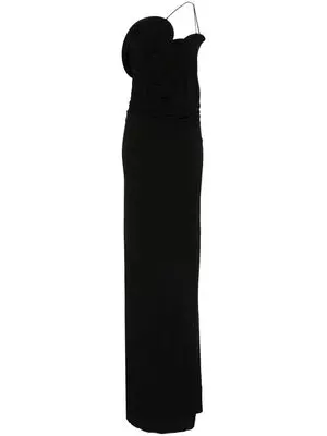 Christopher Esber Wave-coil Draped Gown