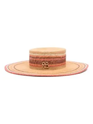 Ruslan Baginskiy Wide-brim Fedora - Neutrals