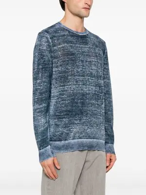 Avant Toi Dyed Sweater - Blue