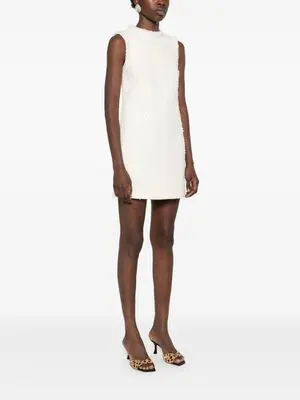 SELF-PORTRAIT Sequin-embellished Bouclé Dress