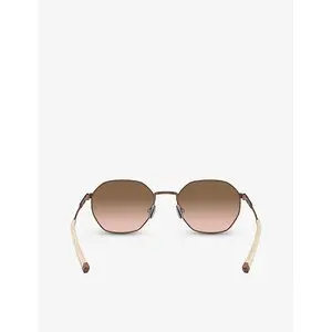 Brunello Cucinelli Round-frame Sunglasses - Brown