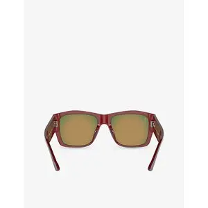 FERRARI Fh2003u Square-frame Sunglasses - Red