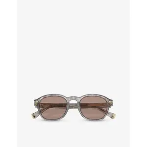 Brunello Cucinelli Bc4006s Round-frame Sunglasses