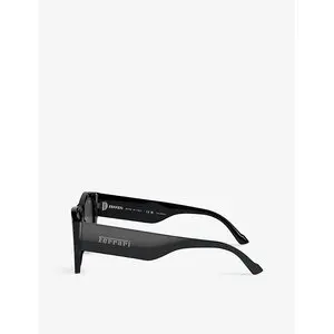 FERRARI Fh2003u Square-frame Sunglasses - Black