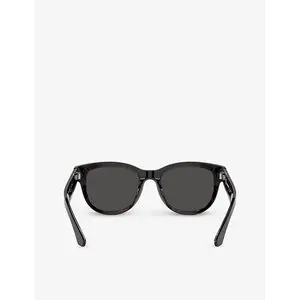Burberry Be4432u Round-frame Sunglasses - Black