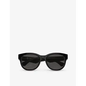 Burberry Be4432u Round-frame Sunglasses - Black