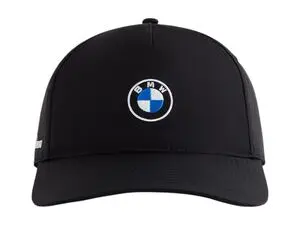 Kith X Bmw Bay Low Pinch Crown Cap - Black