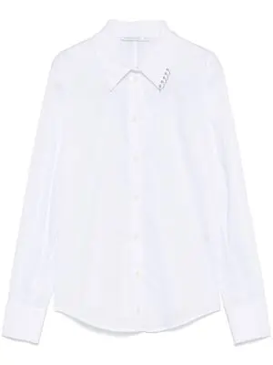 Patrizia Pepe Piercing-detail Shirt