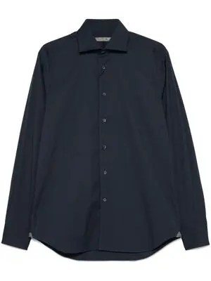 Corneliani Classic-collar Shirt - Blue