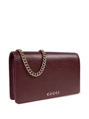 Gucci Logo-plaque Clutch