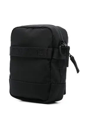 Stone Island Logo-embroidered Messenger Bag