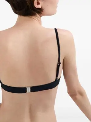 Prada Ribbed Bralette Bikini Top