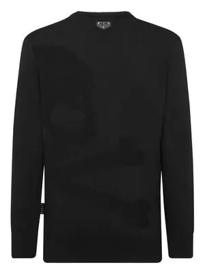 Philipp Plein Skull & Bones Sweater - Black