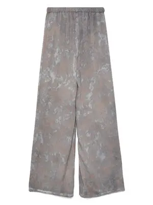 Avant Toi Textured Palazzo Pants