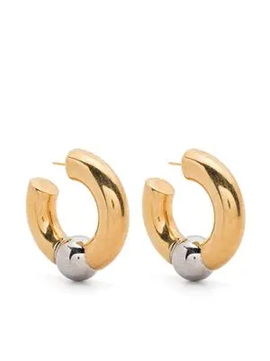 Jean Paul Gaultier The Tube Earrings - Silver