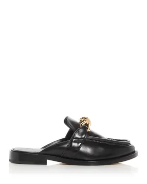 Bottega Veneta Astaire Open Back Loafers - Nero