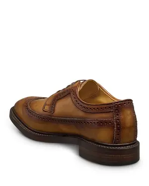 Allen Edmonds Mason Long Wing Derby Dress Shoes - Walnut