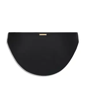 MILLY Margot Bikini Bottom - Black
