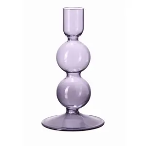 VILLEROY & BOCH Like Home Bubble Candleholder, Small - Lavender