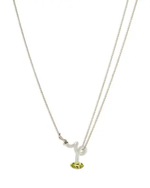 Bea Bongiasca 9k Yellow & Sterling Silver Pendant Necklace - Gold
