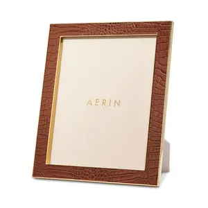 Aerin Classic Croc Leather Frame 8 X 10