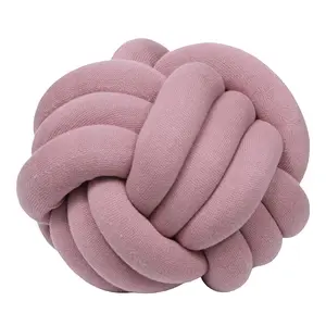PINK LEMONADE Knot 12 Decorative Pillow - Pale Pink