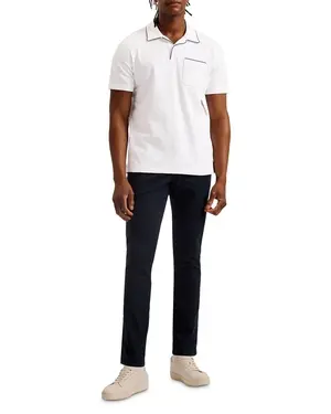 Ted Baker London Paisel Open Collar Short Sleeve Polo Shirt