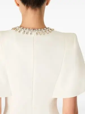 Jenny Packham Thalia Midi Dress - Neutrals