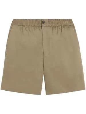 Ami Cotton Shorts - Neutrals