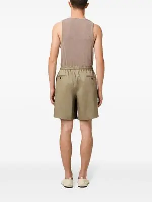 Ami Cotton Shorts - Neutrals