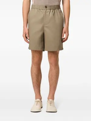 Ami Cotton Shorts - Neutrals