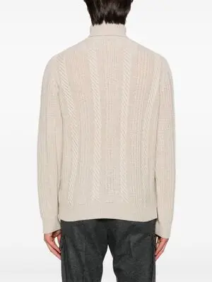 Corneliani Turtleneck Sweater - Neutrals