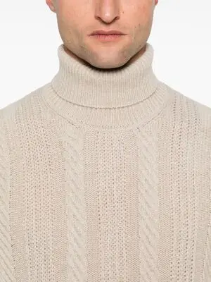 Corneliani Turtleneck Sweater - Neutrals