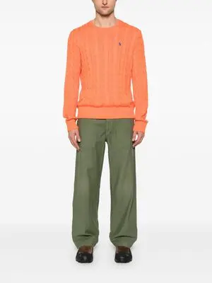 Polo Ralph Lauren Pony-embroidered Sweater - Orange