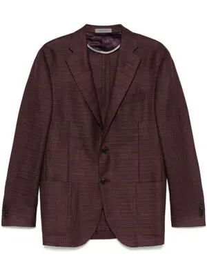 Corneliani Single-breasted Blazer - Red