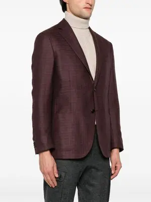 Corneliani Single-breasted Blazer - Red