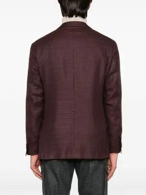 Corneliani Single-breasted Blazer - Red